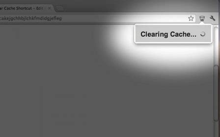 Clear Cache Shortcut Download This Is A Simple Google Chrome Extension