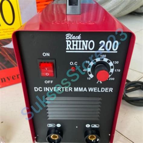 Jual Mesin Las Listrik 200 A Travo Trafo Las Inverter Rhino MMA 900W