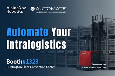 visionnav to exhibit its automated logistics solutions at automate 2023