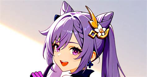 Pixiv今日のお題 【原神】笑う刻晴 馳 修瑛のイラスト Pixiv