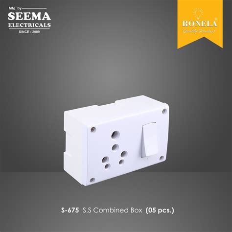 16A Switch Socket Combined With Box Plastic At 58 Piece In Ahmedabad ID 25496437448