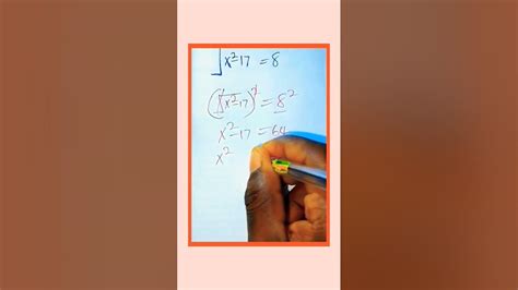 Simple Surd Equation Youtube