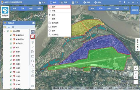 谷歌卫星地图如何添加、修改和删除多边形面谷歌地图合并多边形 Csdn博客