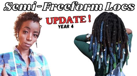 Semi Freeform Locs Update 4 Year Loc Update I M BACK YouTube
