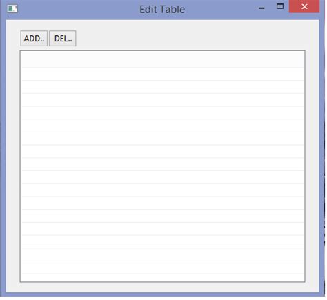 Java How To Add A Dynamic Row In A Table Of Swt Stack Overflow