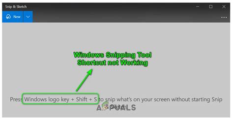 Fix Windows Snipping Tool Shortcut Not Working