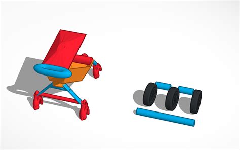 3d Design Stroller Upgrade Tinkercad