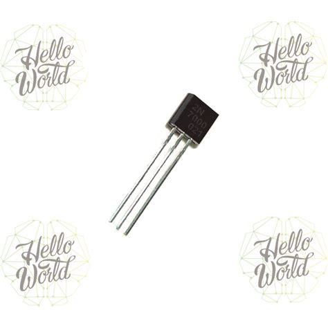 Mosfet 2n7000 Hello World