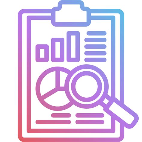 Report Generic Gradient Icon