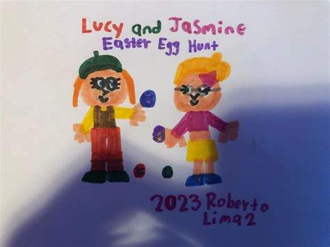 Lucy And Jasmine Easter Egg Hunt By Robotlimayt On Deviantart