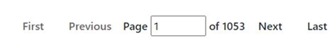 The Pagination Plugin Of Input Js Is Missing A Page Number Input