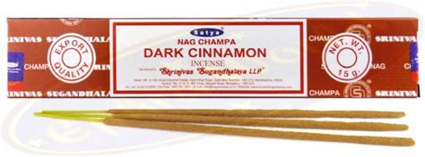 Satya Nag Champa Dark Cinnamon Zimt Masala Räucherstäbchen LLP