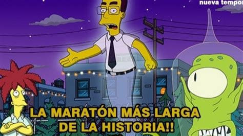 Los Simpsons Tendrán La Maratón Más Larga De Su Historia