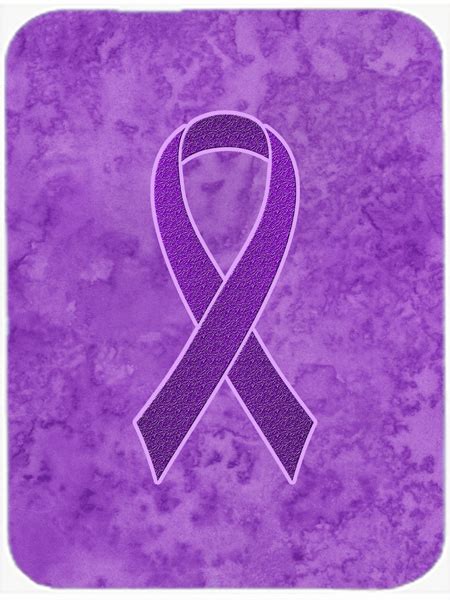 Coolcookware Purple Ribbon For Pancreatic And Leiomyosarcoma Cancer