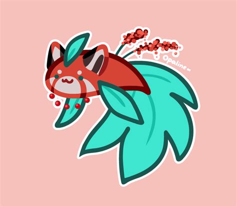 [21] Red Pamda On Toyhouse