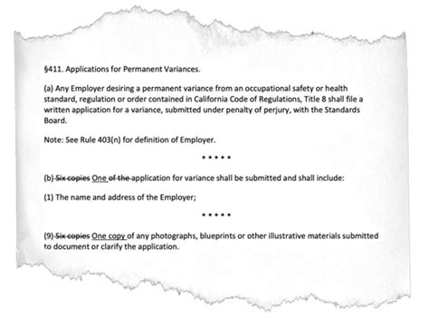 Oal Approves Variance Fix Cal Osha Reporter