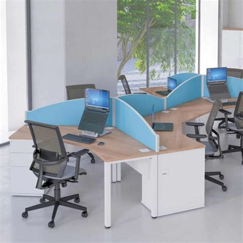 Pure Combination 120 Segment Desk Call Centre Desk Pod Ors Uk Uk
