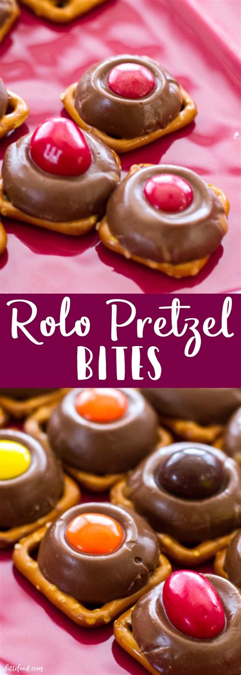 Rolo Pretzel Bites A Latte Food