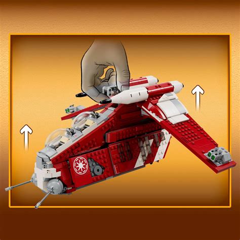 Lego Star Wars The Clone Wars Coruscant Guard Gunship 75354 Multi
