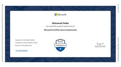 Mohamed Heiba On Linkedin Azurecertified Cloudcomputing