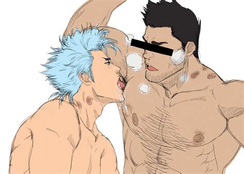 Grimmjow Jaegerjaquez And Kurosaki Isshin Bleach Drawn By Aizenhower Danbooru