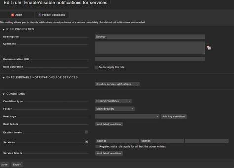 Enable Disable Notifications For Services Rule Not Working As Expected Troubleshooting