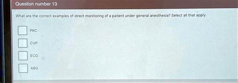 Solved Question Number 13 What Are The Correct Examples Of Direct