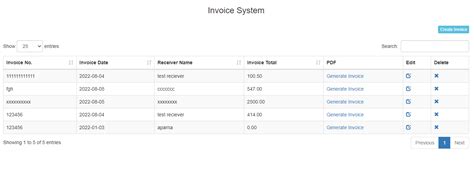 Github Aparnakn Invoice System