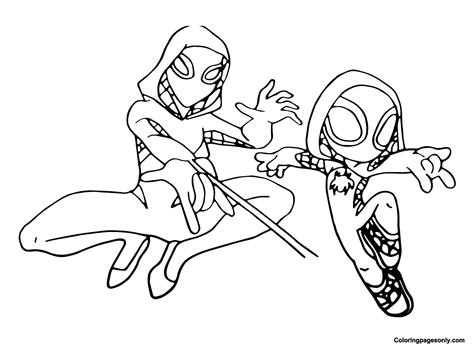 Spidey Coloring Pages To Print Free Printable Coloring Pages