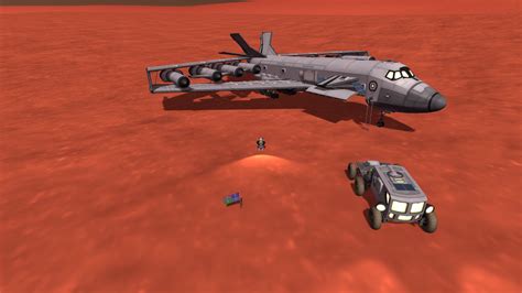 My Duna SSTO With Rover R KerbalSpaceProgram