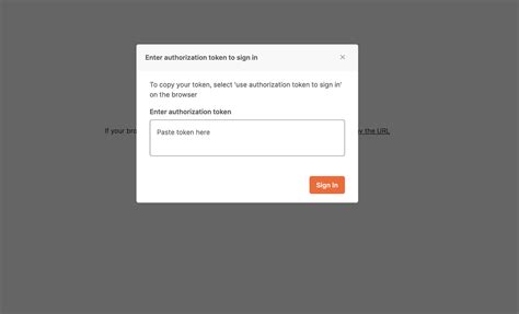 Enter Authorization Token To Sign Into Postman Help Hub Postman