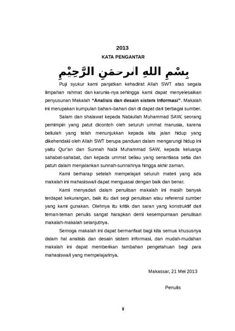 Makalah Sistem Informasi Analisis Dan Desain Sistem Informasi