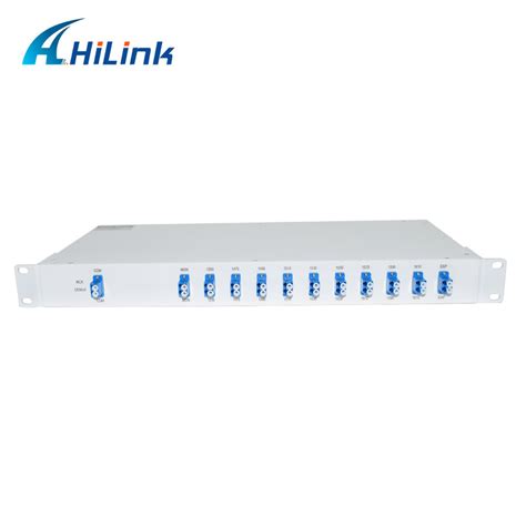 Dual Fiber Multiplexer Cwdm Mux Demux Module 19 1u Rachmount Type