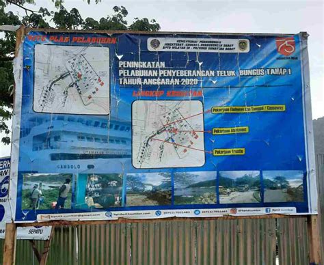 Pembangunan Peningkatan Pelabuhan Penyeberangan Tlkbungus Tahap I