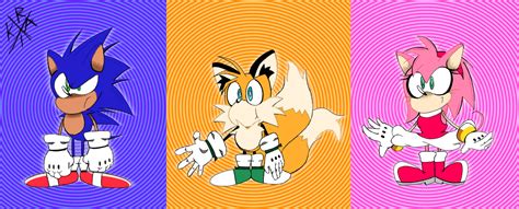 Amy And Tails Sonic Sonic Dibujos Dibujos