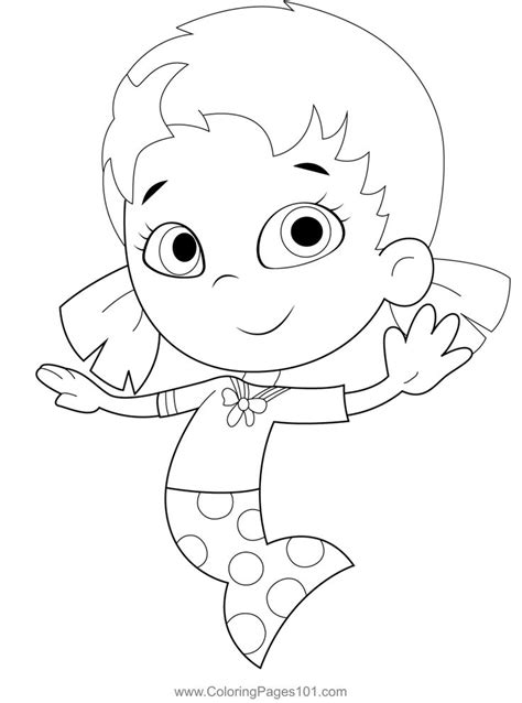 Oona Bubble Guppies Coloring Pages Bubble Guppies Coloring Pages My