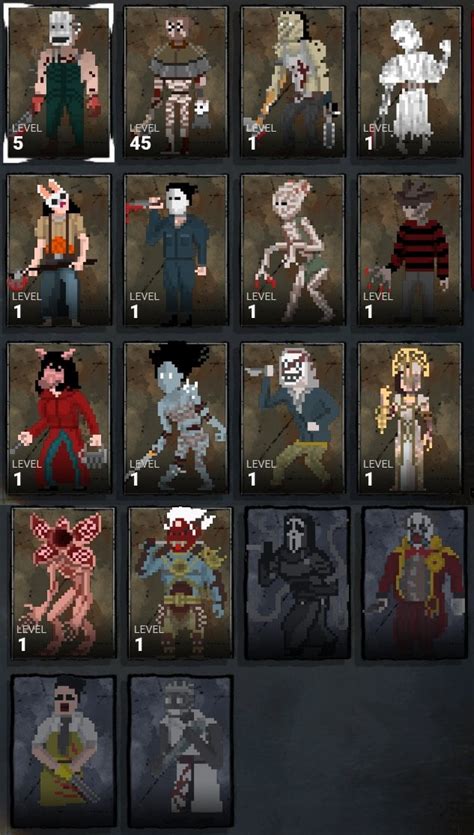 My Pal Made Pixel Art Killers Also Survivors Deadbydaylight