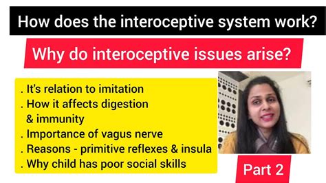 How Interoceptive System Workwhy Do Interoceptive Issues Arise