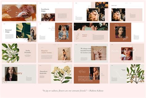 Katlya Boho Powerpoint Template Etsy New Zealand
