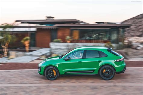 2022 Porsche Macan Gts Python Green Stunning Hd Photos Videos Specs Features And Price