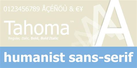 Tahoma Font Free Download For Web
