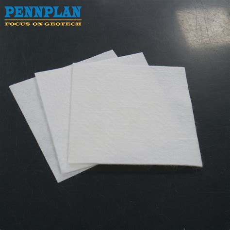 Permeable Geosynthetic Material Geotextile Made Of Synthetic Fibers