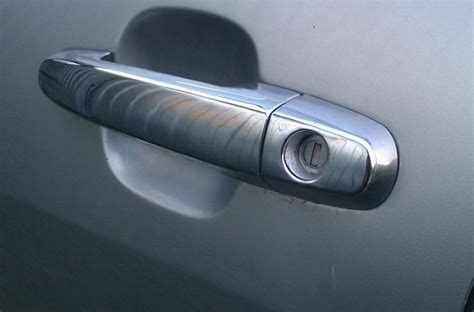 Дверные ручки хром, стайлинг стайлинга))) — Toyota RAV4 (II), 2,4 л ...