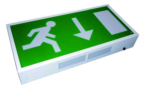 W LED Emergency Exit Box Sign Sera Technologies Ltd