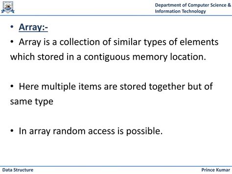 Data Structurearrayandsparse Matrixpptx Data Structurearrayandsparse Matrixpptx