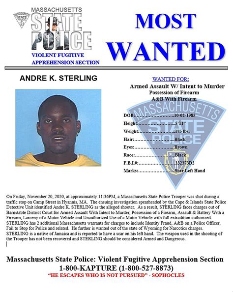 Mass Trooper Shooting Suspect Killed In Shootout With Us Marshals In