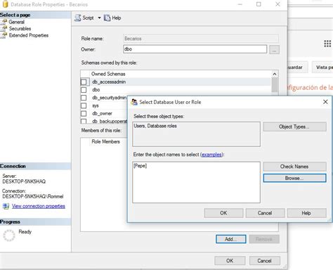 Ingeniería Systems Permisos Y Usuarios En Sql Server 2 De 2