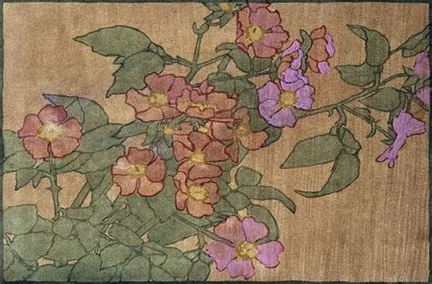 Hannah Borger Overbeck Pink Roses On Terracotta Color Ground Picture