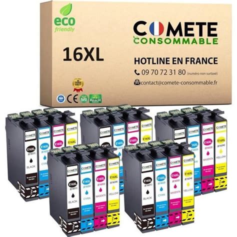 Comete Marque Française Xl Cartouches D Encre Compatibles Avec Epson Xl Stylo Plume