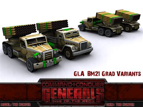 Gla Bm21 Grad Variants Image Rise Of The Reds Mod For Candc Generals Zero Hour Moddb